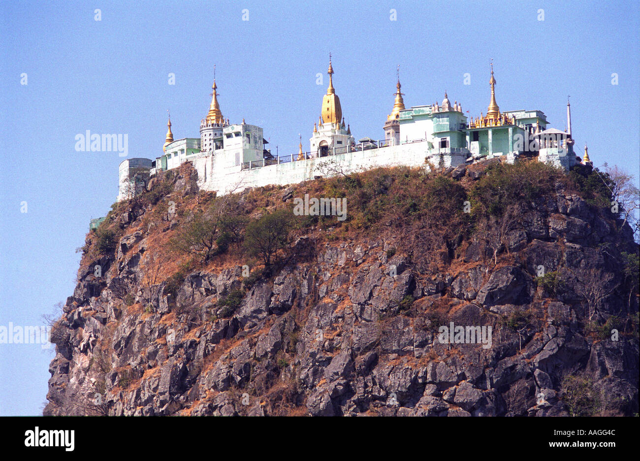 Mt popa temple hi-res stock photography and images - Alamy