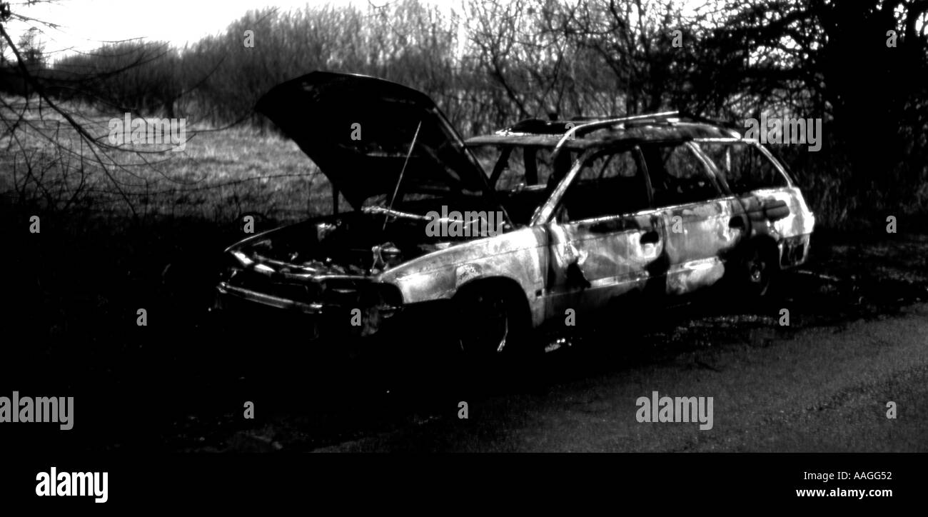 Burnt out Black and White Stock Photos & Images - Alamy