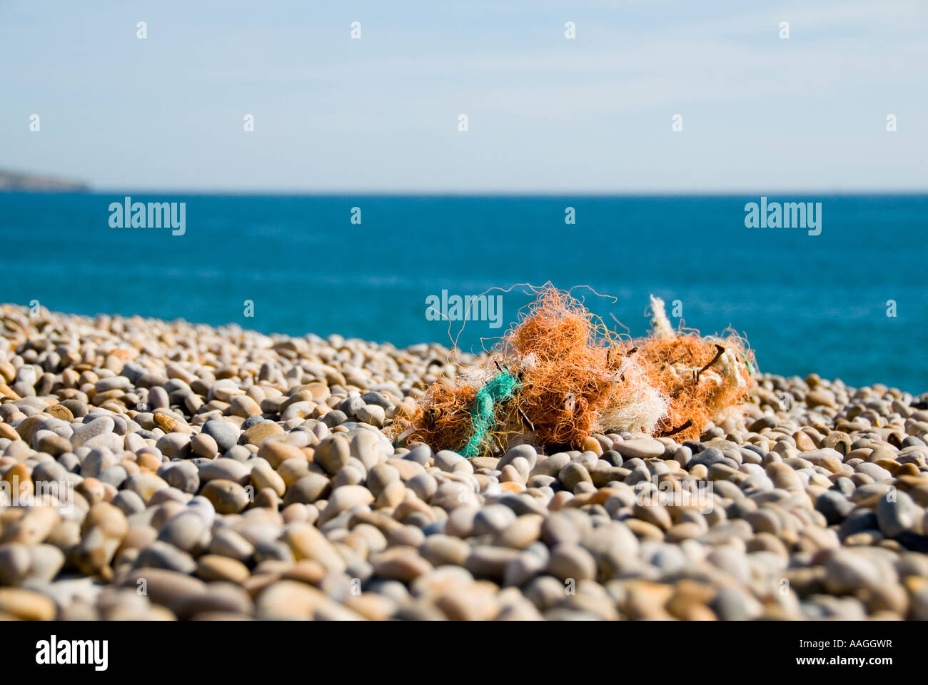 Flotsam and Jetsam on the Chessil Beach Dorset Stock Photo - Alamy