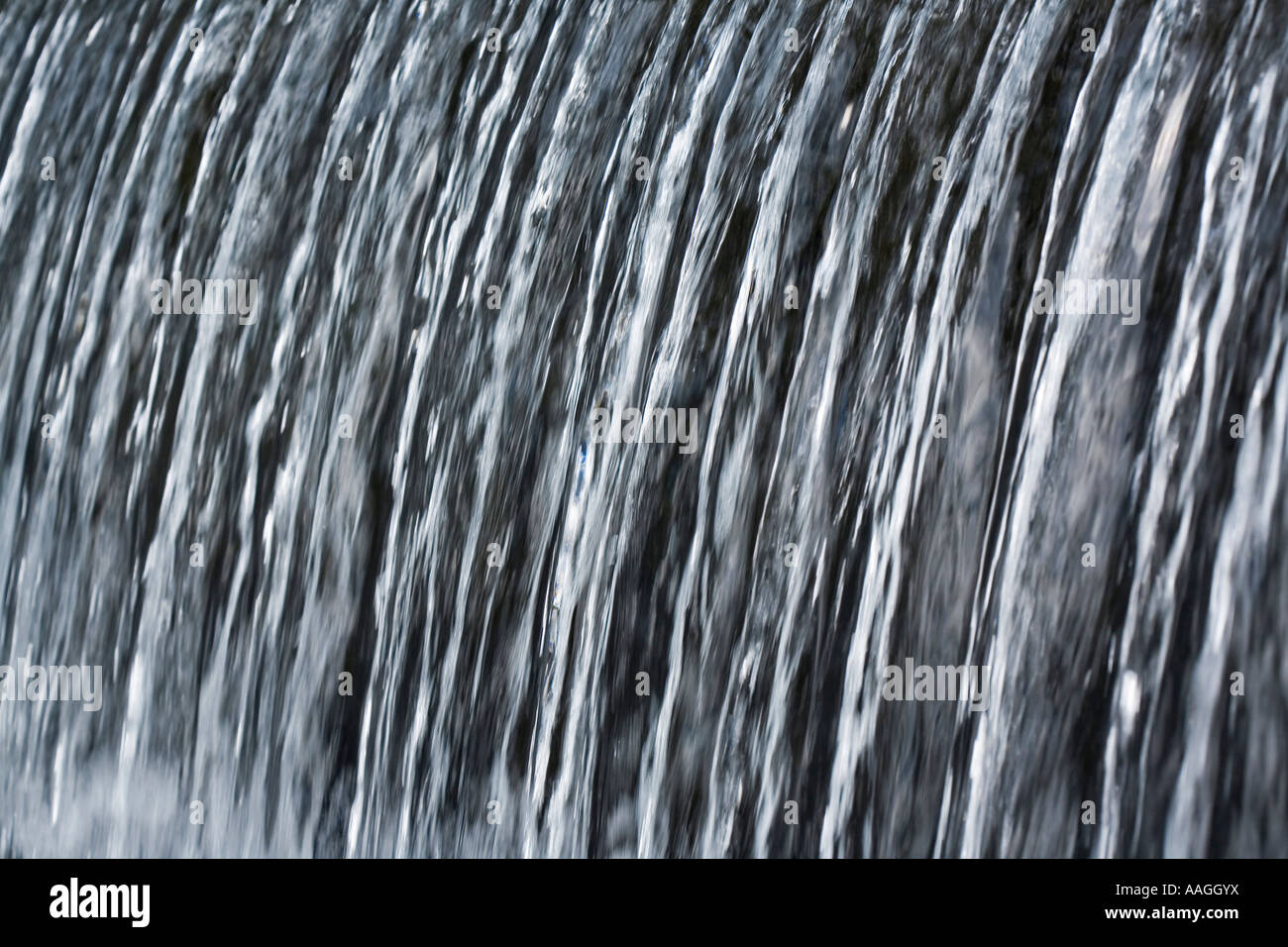Detail of Waterfall Stock Photo - Alamy