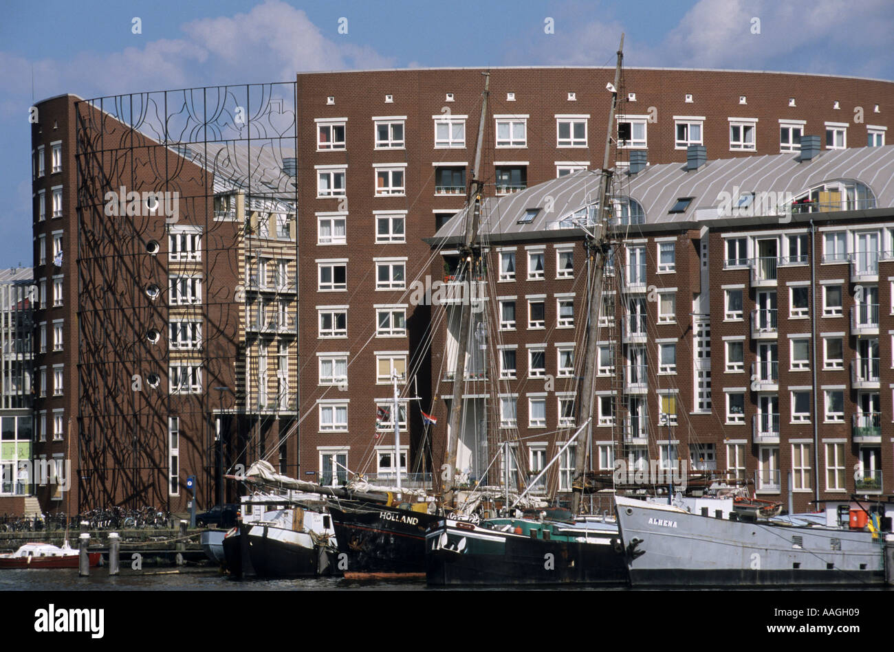 KNSM island in Amsterdam Stock Photo - Alamy