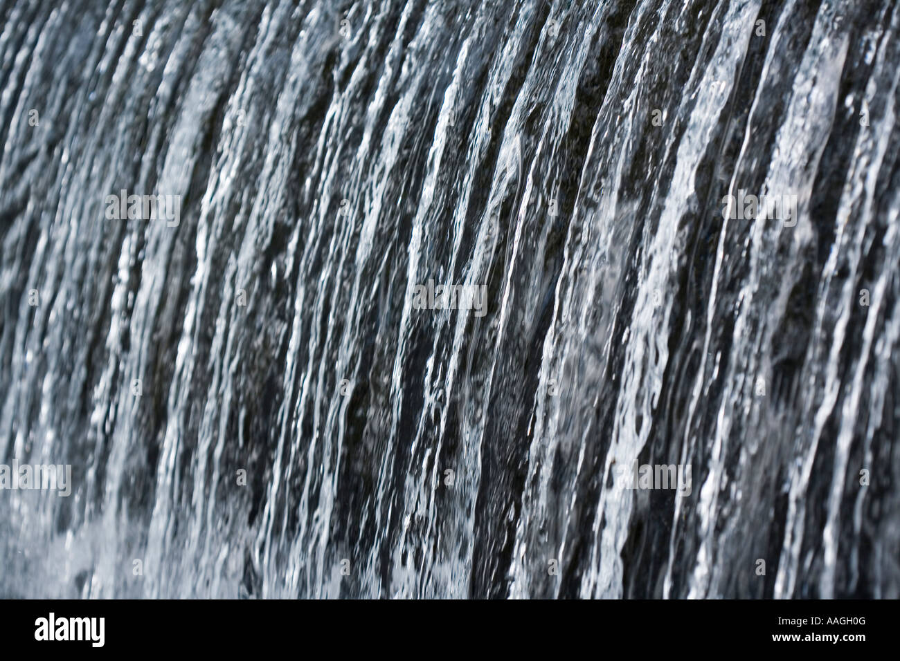 Detail of Waterfall Stock Photo - Alamy