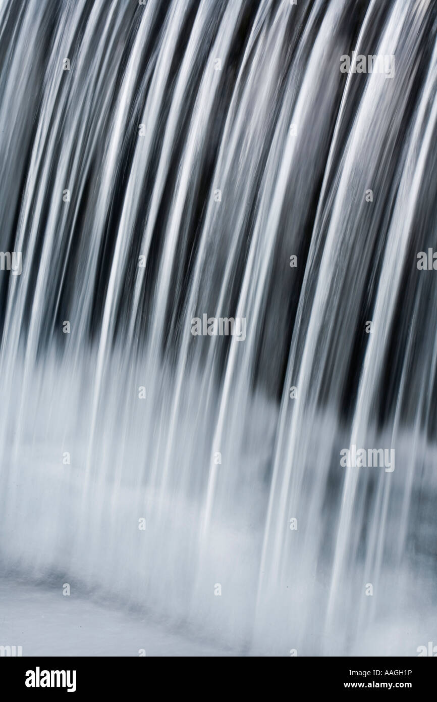 Detail of Waterfall Stock Photo - Alamy