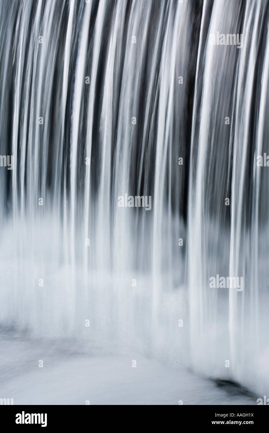 Detail of Waterfall Stock Photo - Alamy