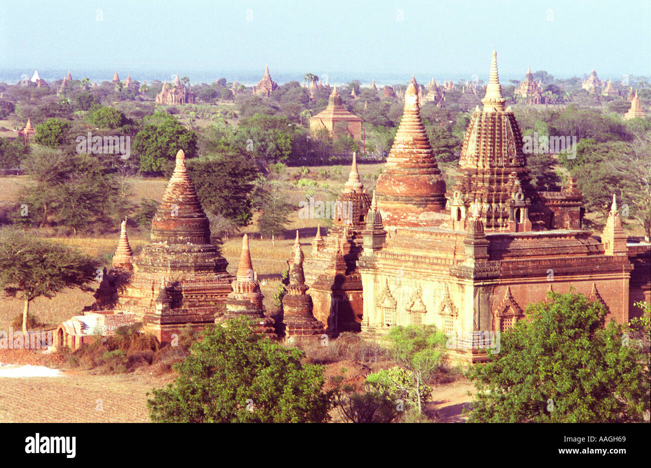 Temples Bagan Myanmar Burma Stock Photo - Alamy