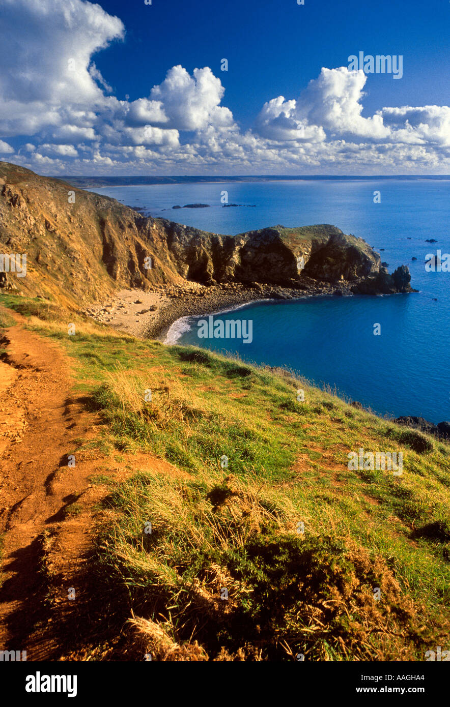 NEZ DE JOBOURG NORMANDY COAST FRANCE Stock Photo - Alamy