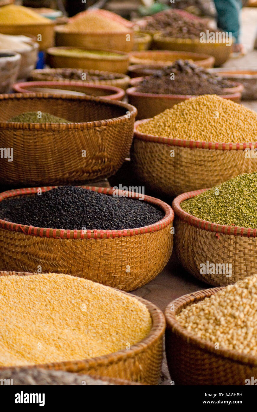 Baskets Hanoi Vietnam South East Asia Stock Photo - Alamy