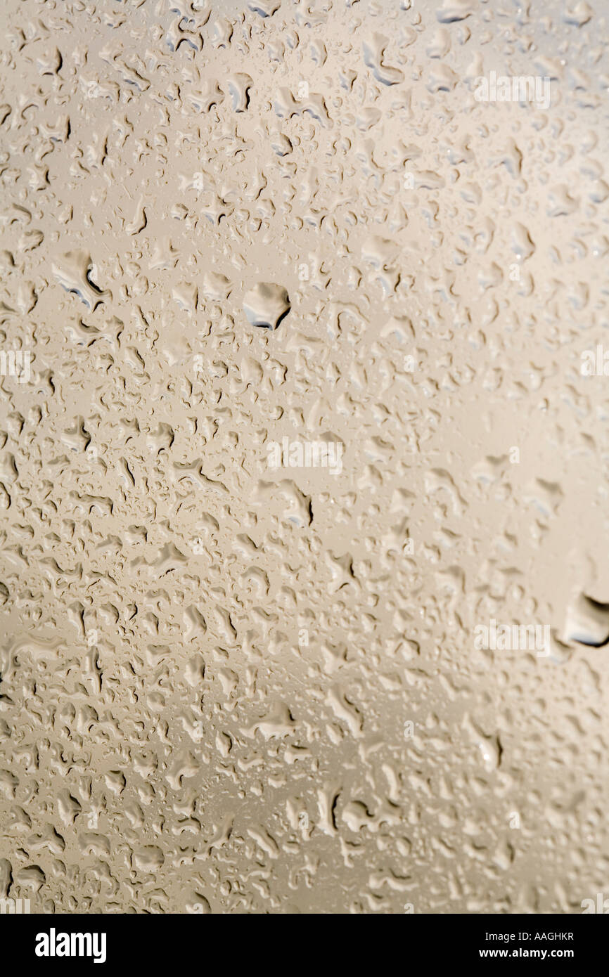 Droplets of Water on Window Stock Photo - Alamy