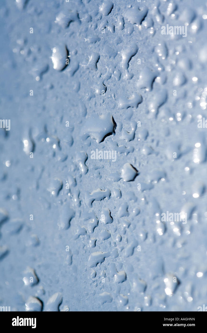 Droplets of Water on Window Stock Photo - Alamy