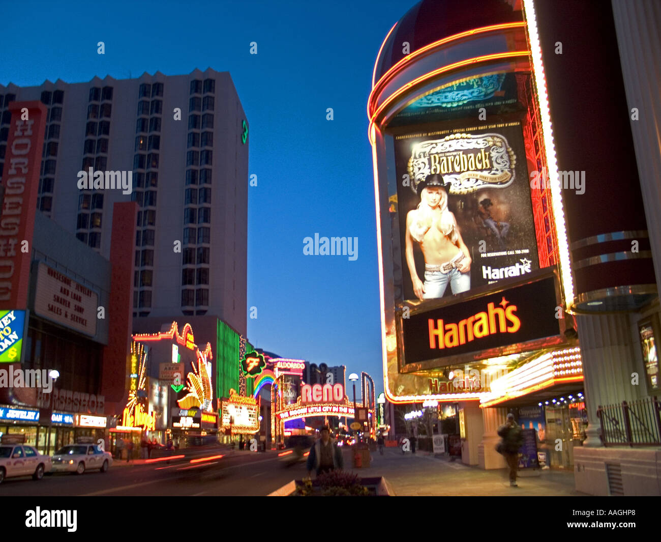 Welcome sign in downtown reno hi-res stock photography and images - Alamy