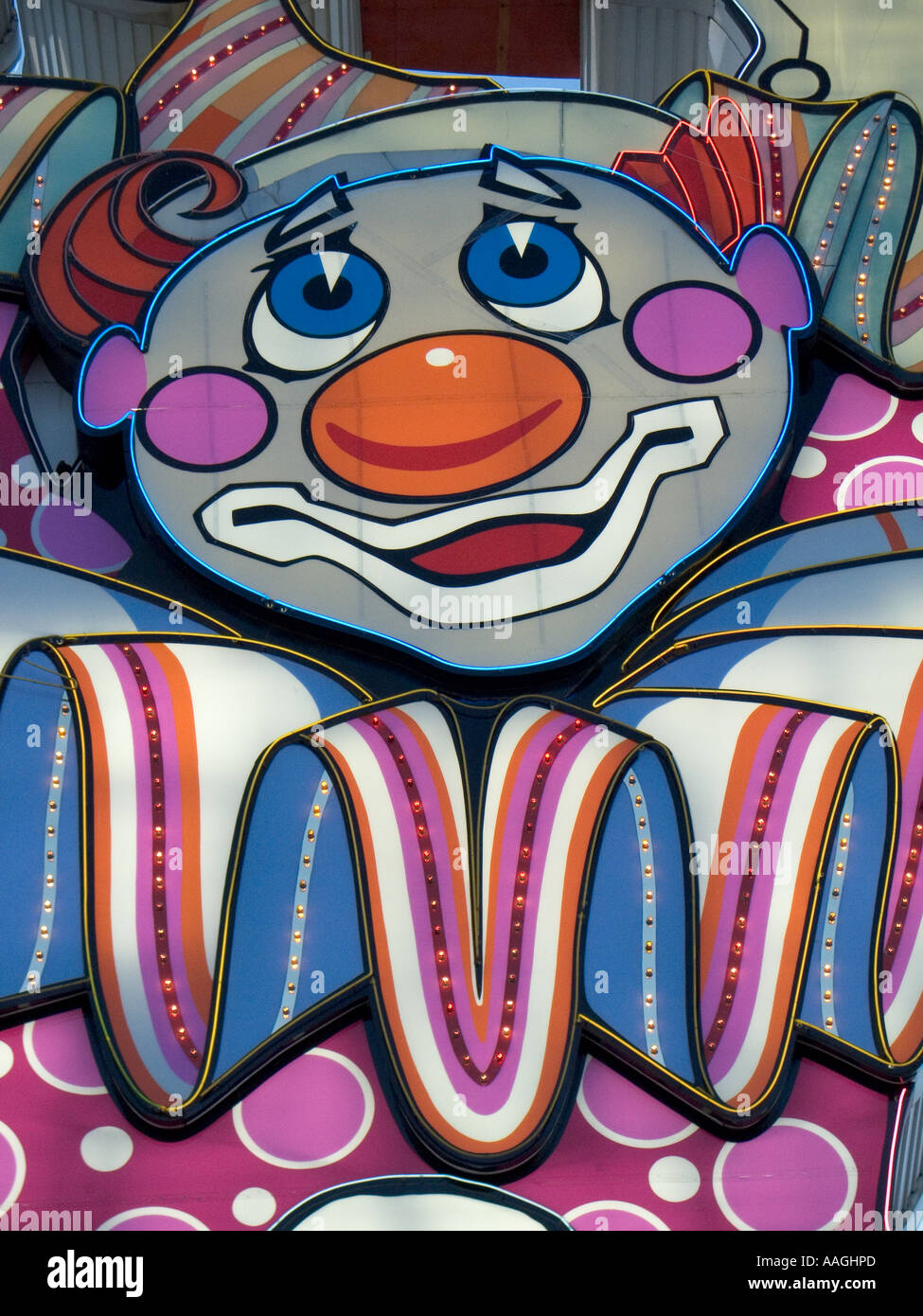 The Circus Circus neon sign in downtown Reno Nevada Stock Photo - Alamy