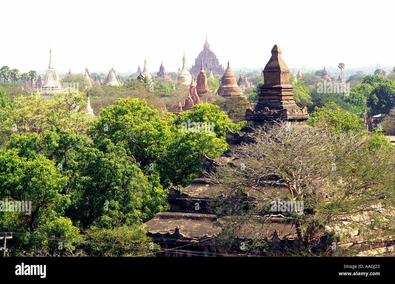 Temples Bagan Myanmar Burma Stock Photo - Alamy