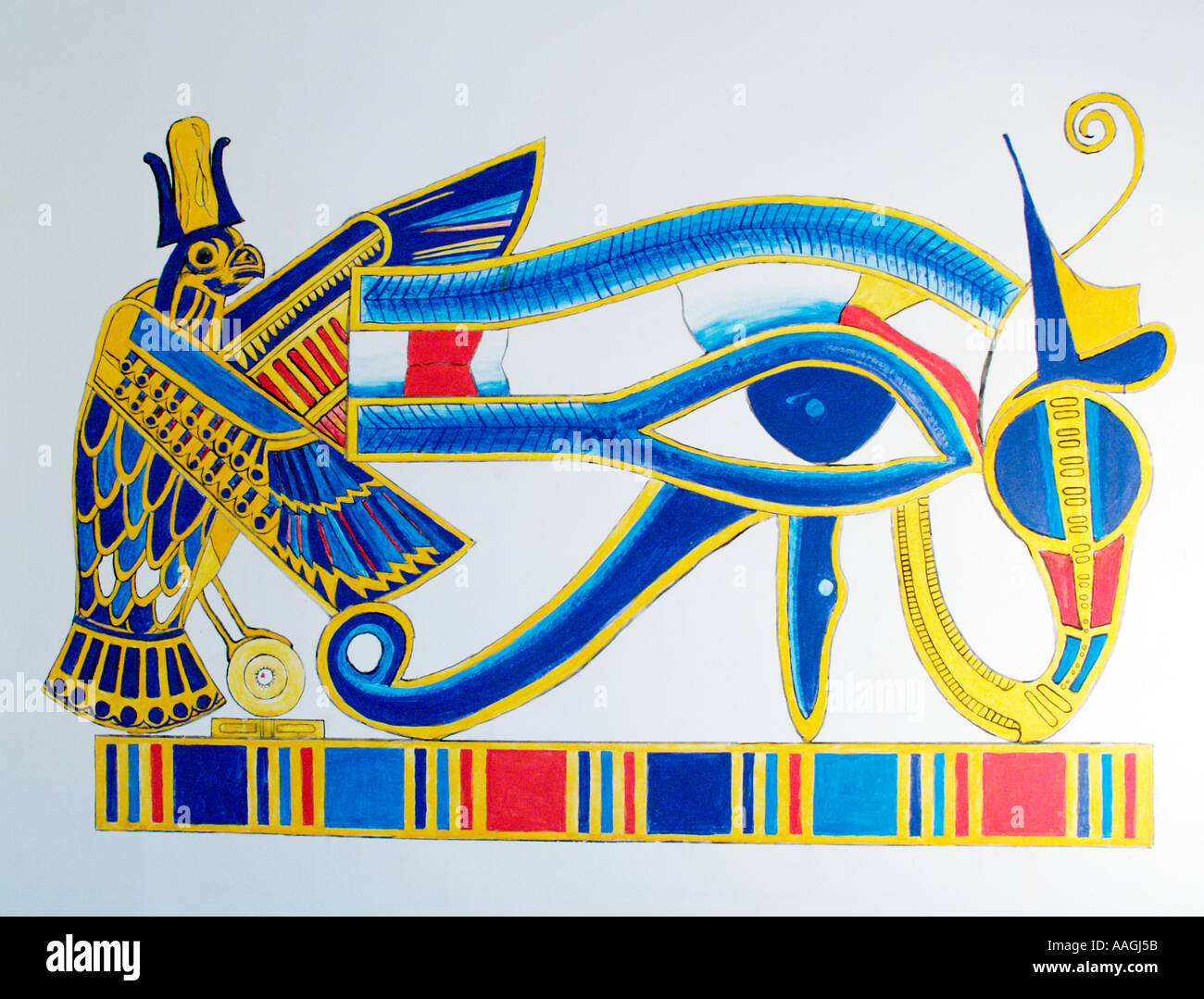 Egyptian Design Stock Photo - Alamy