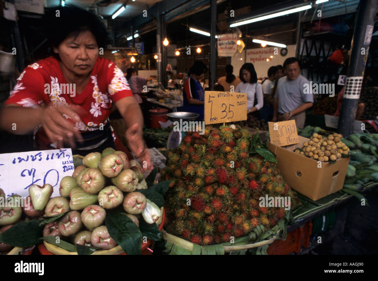 Fruit stall in bangkok hi-res stock photography and images - Alamy