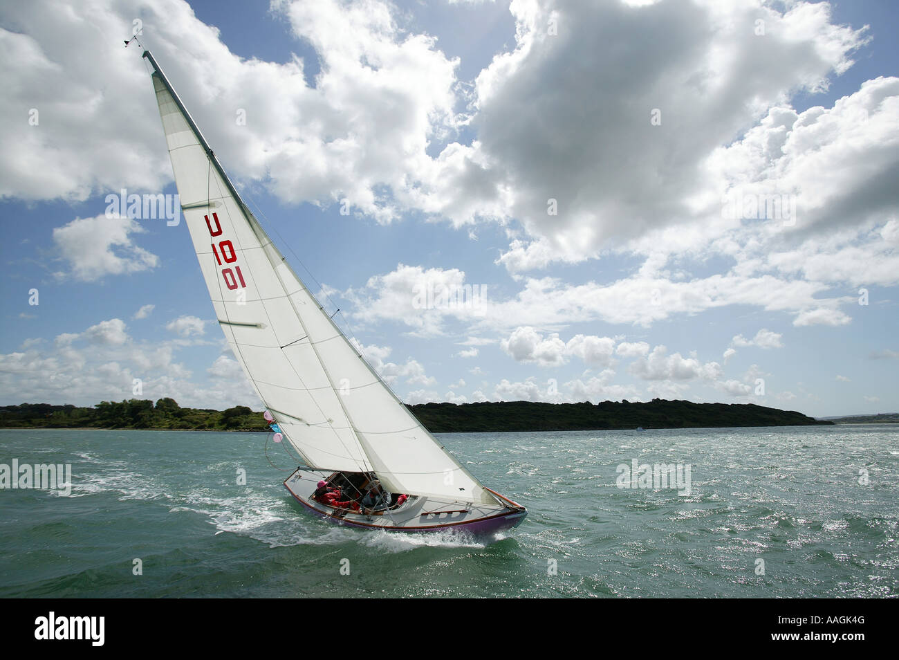 Sailing at Cowes Week Stock Photo - Alamy
