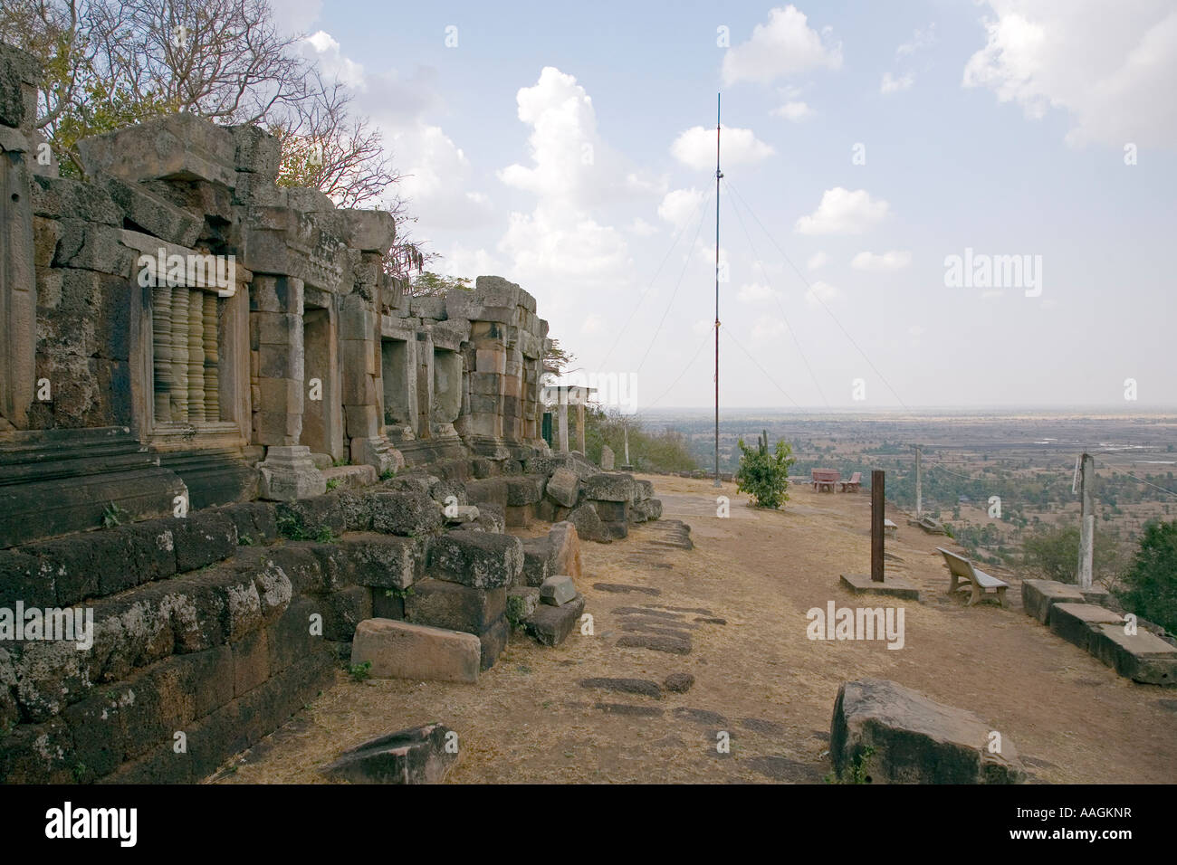 Phnom Chisor temple Phnom Penh Cambodia Stock Photo - Alamy