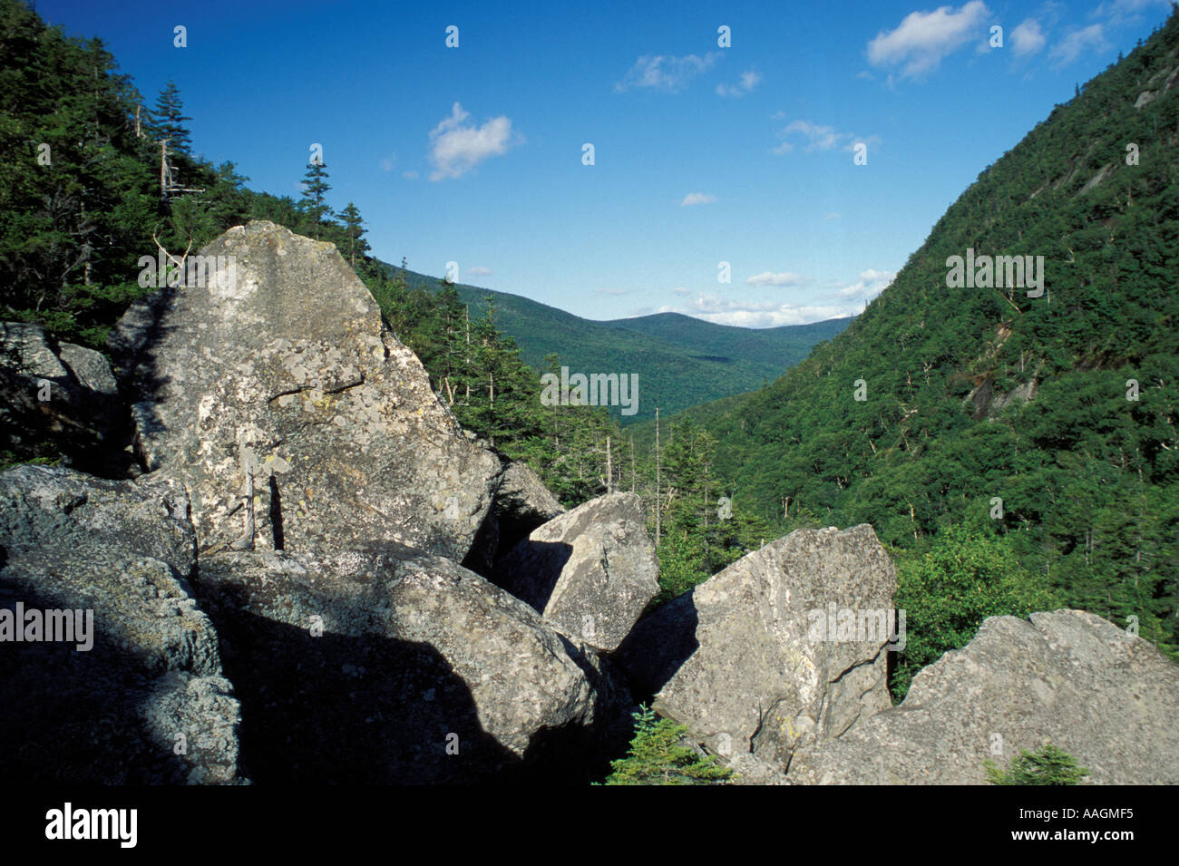 The view through the notch The hardest mile of the Appalachian Trail ...