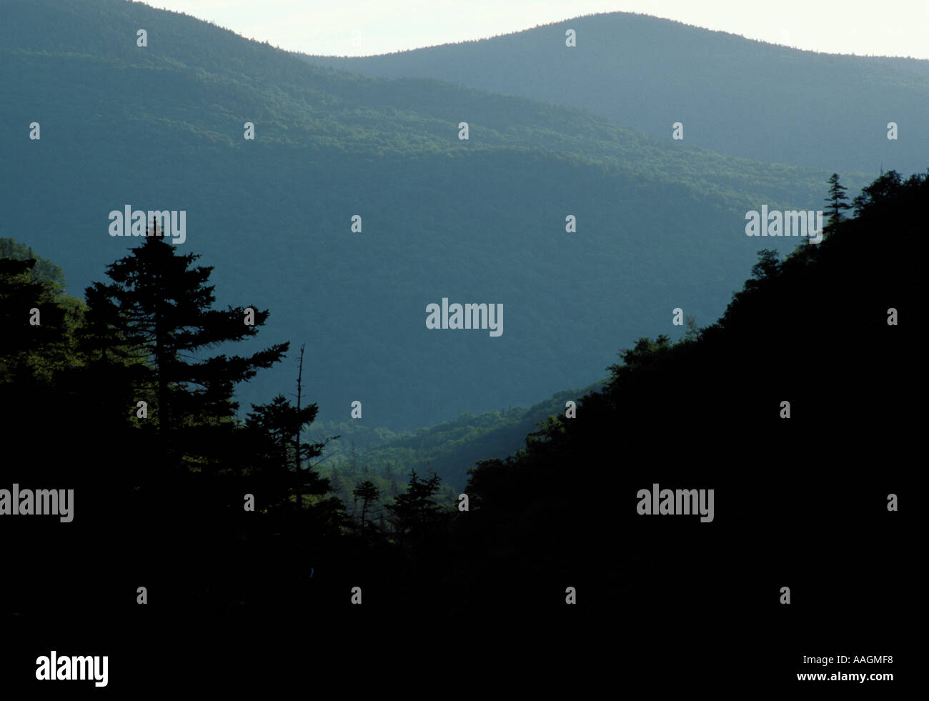 The view through the notch The hardest mile of the Appalachian Trail ...