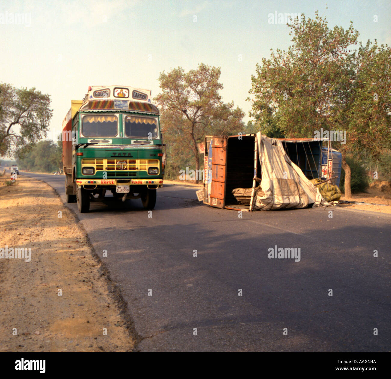 Indian lorry transport Stock Photo - Alamy