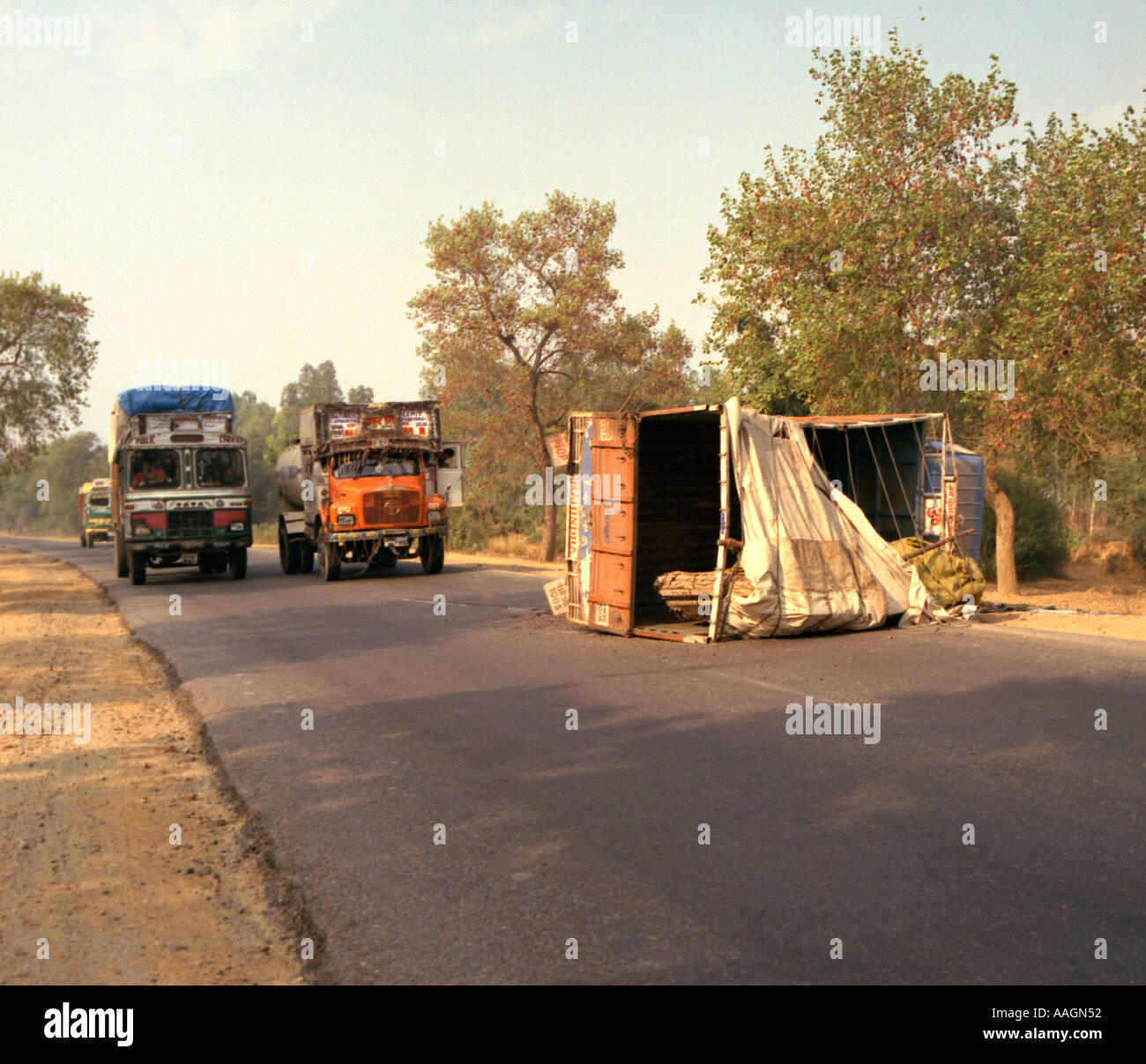 Indian lorry transport Stock Photo - Alamy