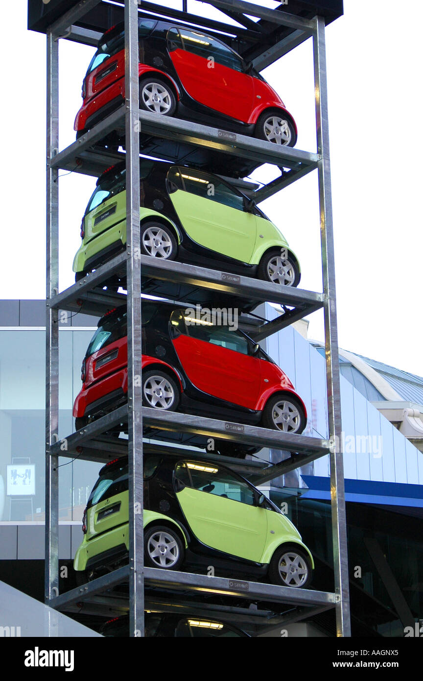Stack of small cars Stock Photo - Alamy