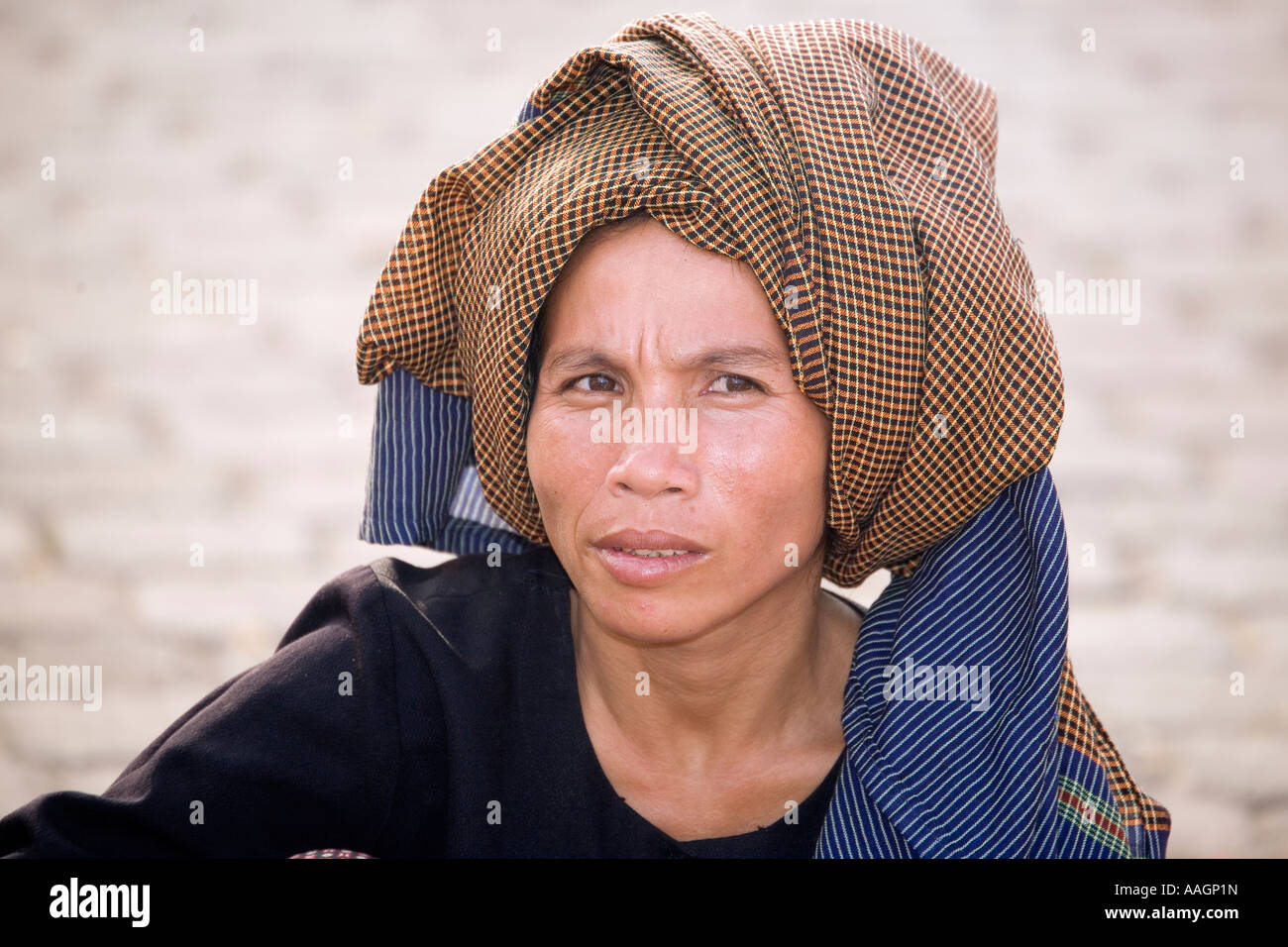 Khmer woman Phnom Penh Cambodia Stock Photo - Alamy