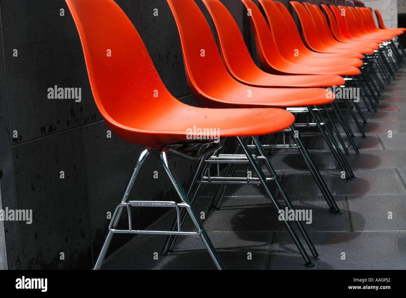 Row of empty seats Stock Photo - Alamy