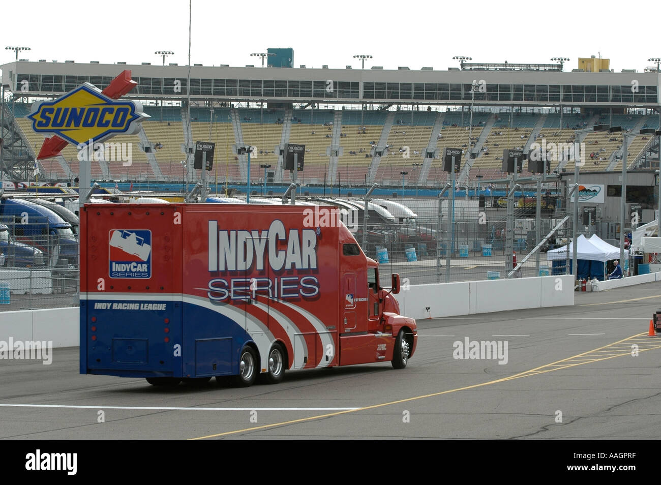 Indy car race car transportation hi-res stock photography and images ...