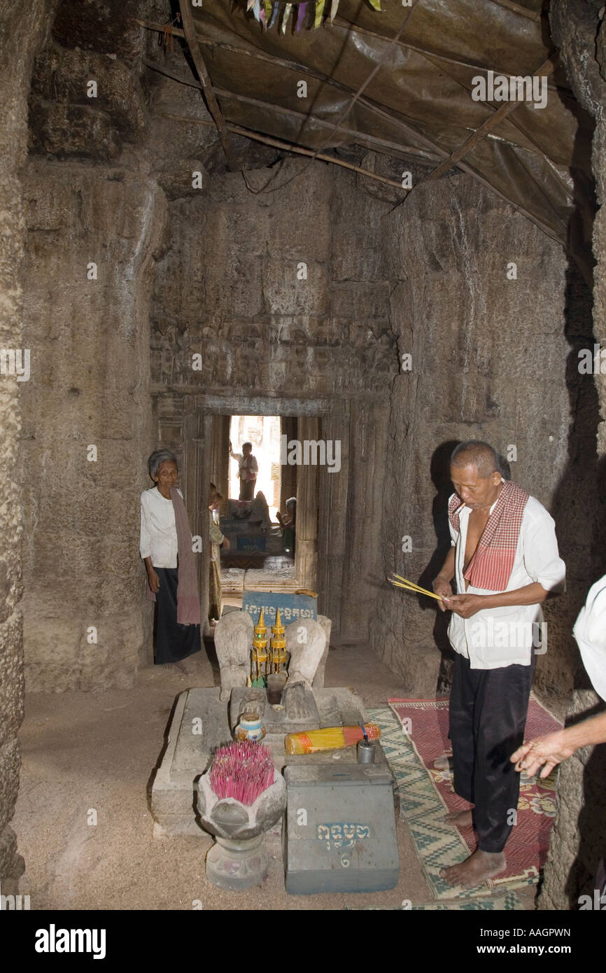 Ta Prohm temple Tonle Bati Phnom Penh Cambodia Stock Photo - Alamy