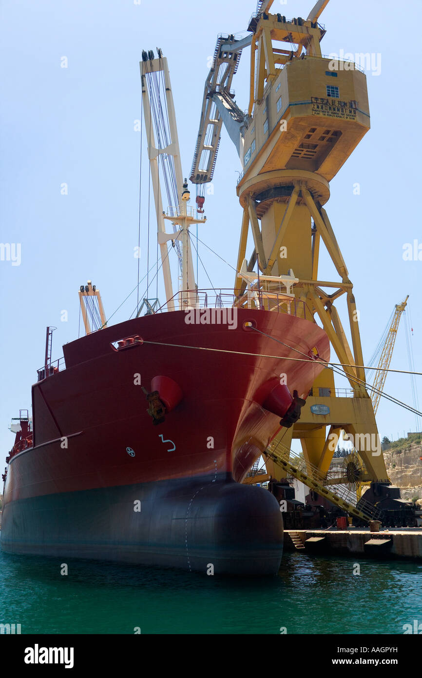 Cargo valletta malta hi-res stock photography and images - Alamy
