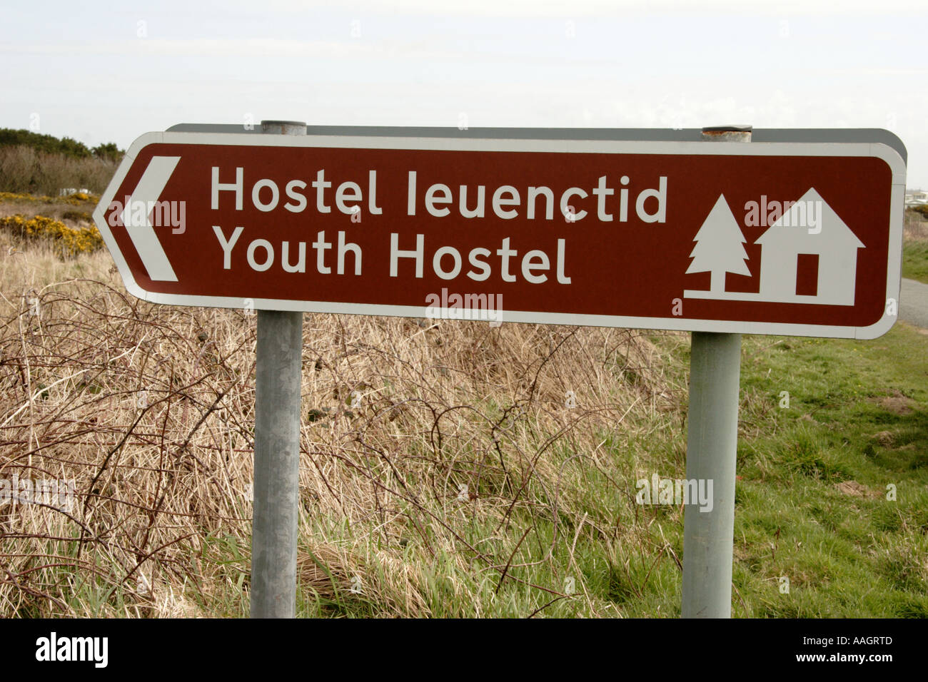 Youth Hostel sign Stock Photo - Alamy