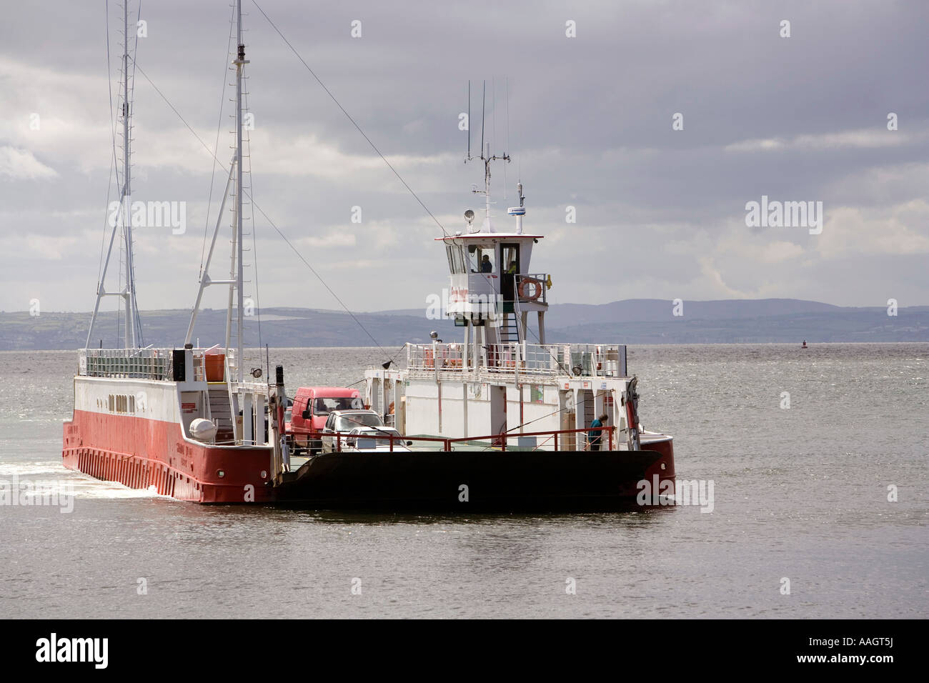 Ireland County Donegal Inishowen Peninsula Greencastle Magilligan Ferry ...