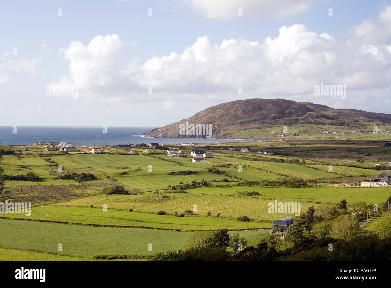 Ireland County Donegal Inishowen Peninsula Urris Leenan Head from the ...