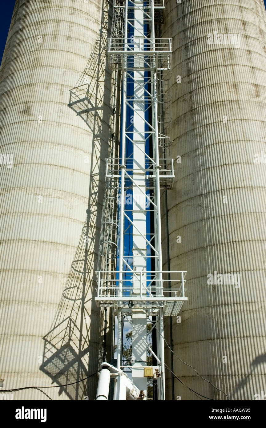 Monto central Queensland Australia silos 3454 Stock Photo - Alamy