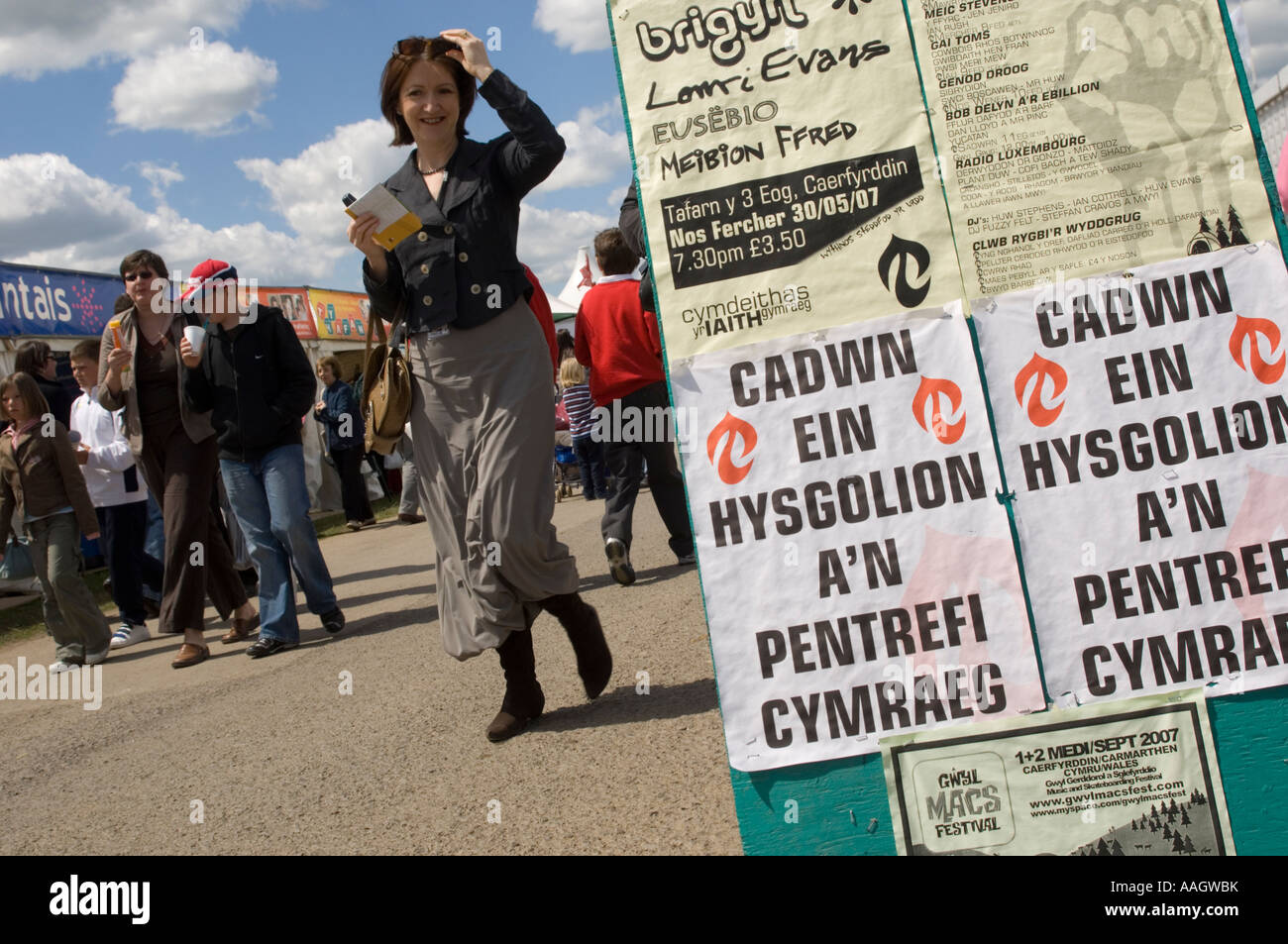 Welsh posters hi-res stock photography and images - Alamy
