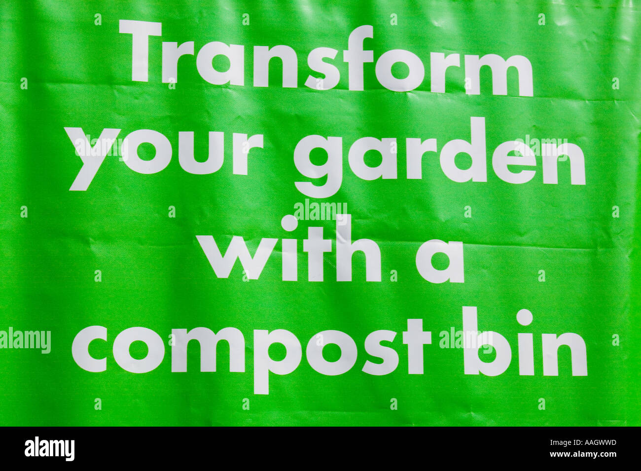 encouraging composting sign Stock Photo - Alamy
