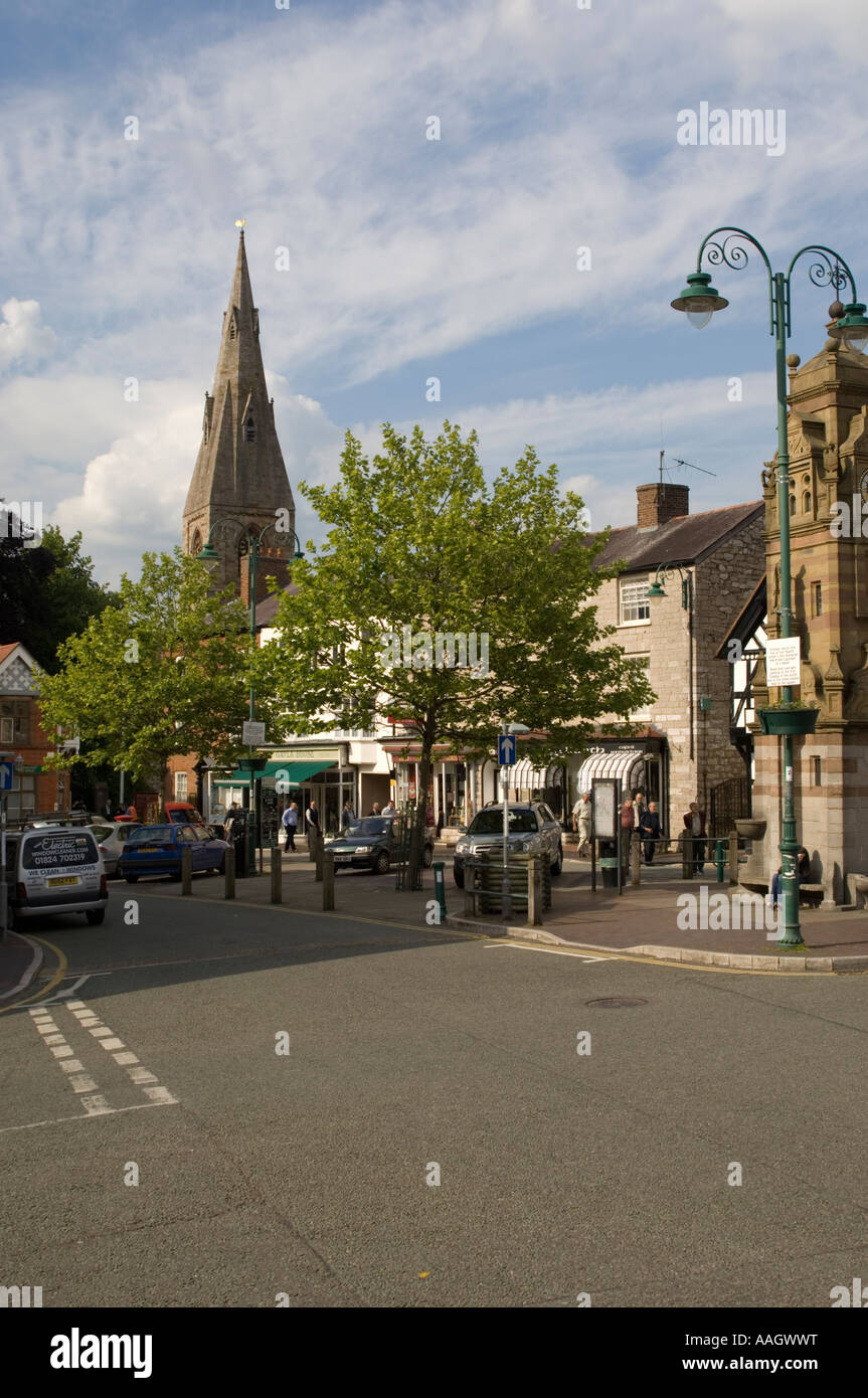 Clwyd street ruthin hi-res stock photography and images - Alamy