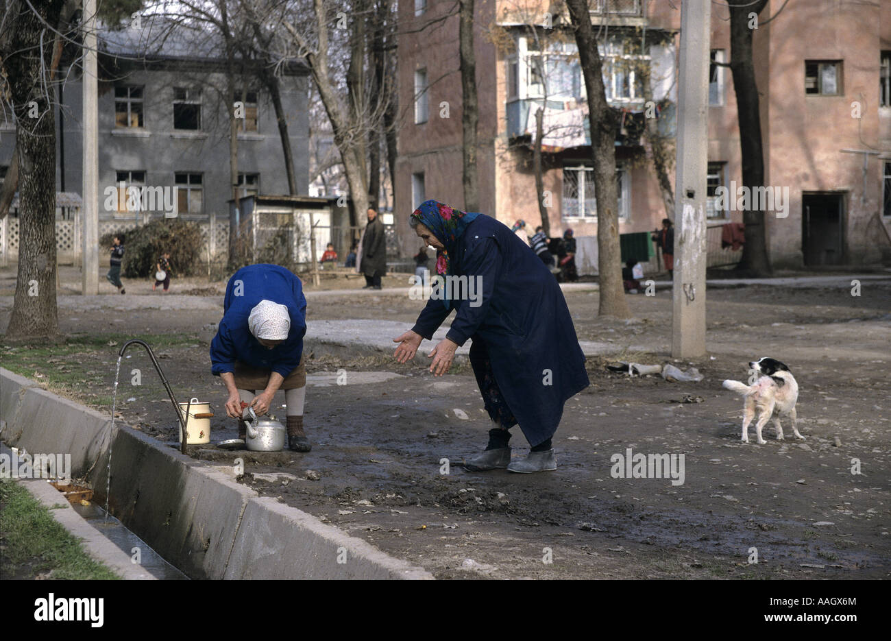 Daily life in Tajikistan former Soviet Union State Stock Photo - Alamy