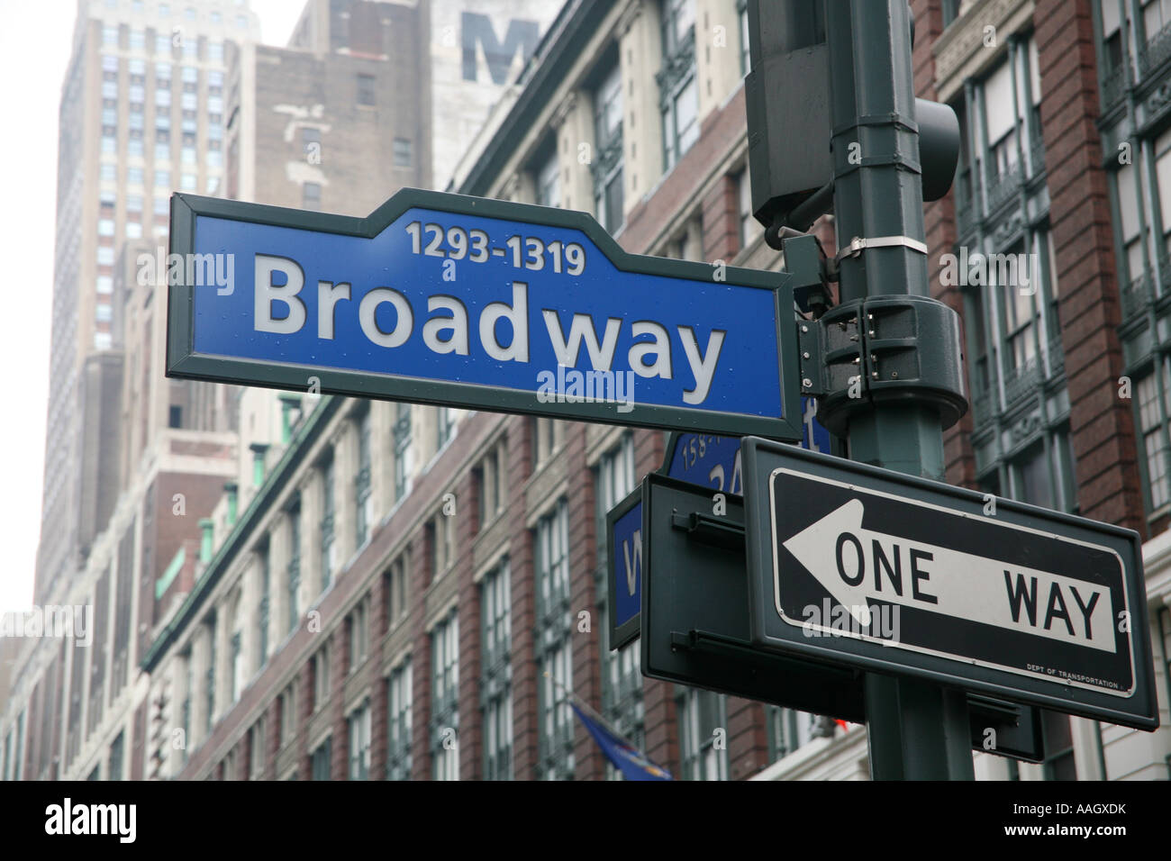 Broadway sign hi-res stock photography and images - Alamy