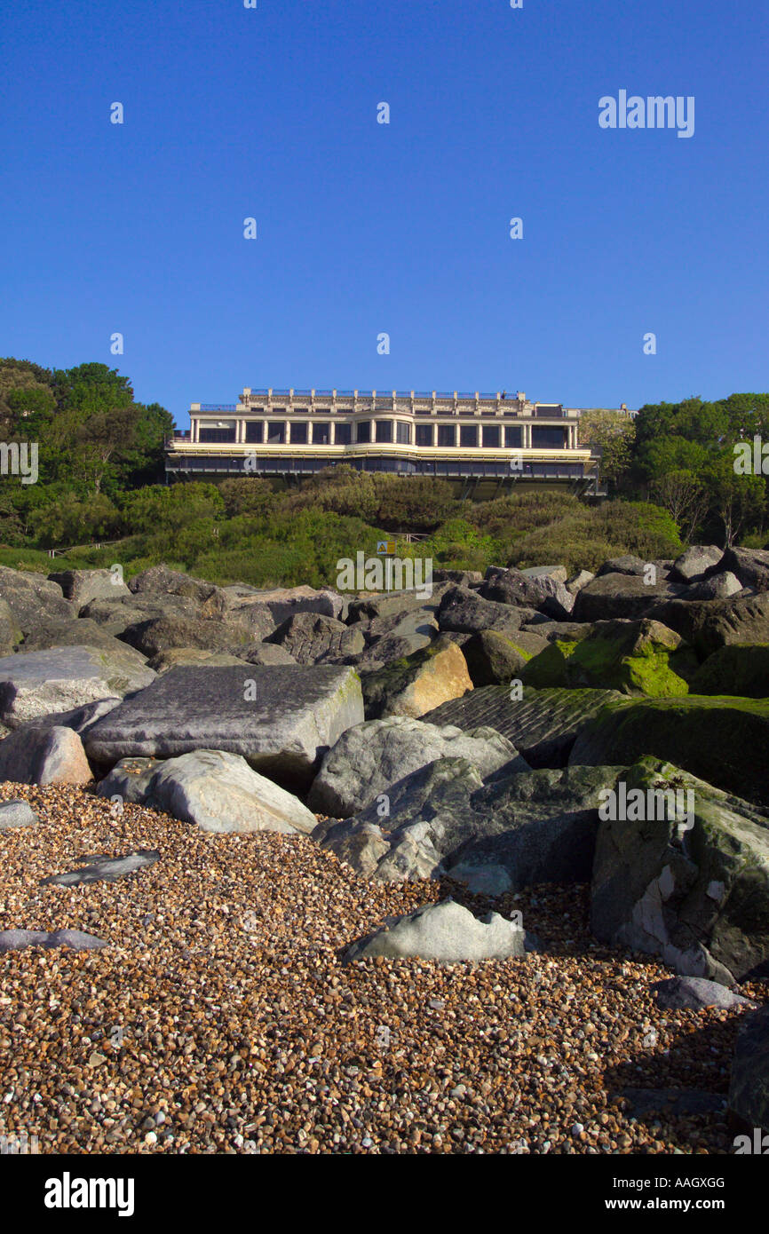 The Lees Cliff Hall Folkestone Kent England Stock Photo - Alamy