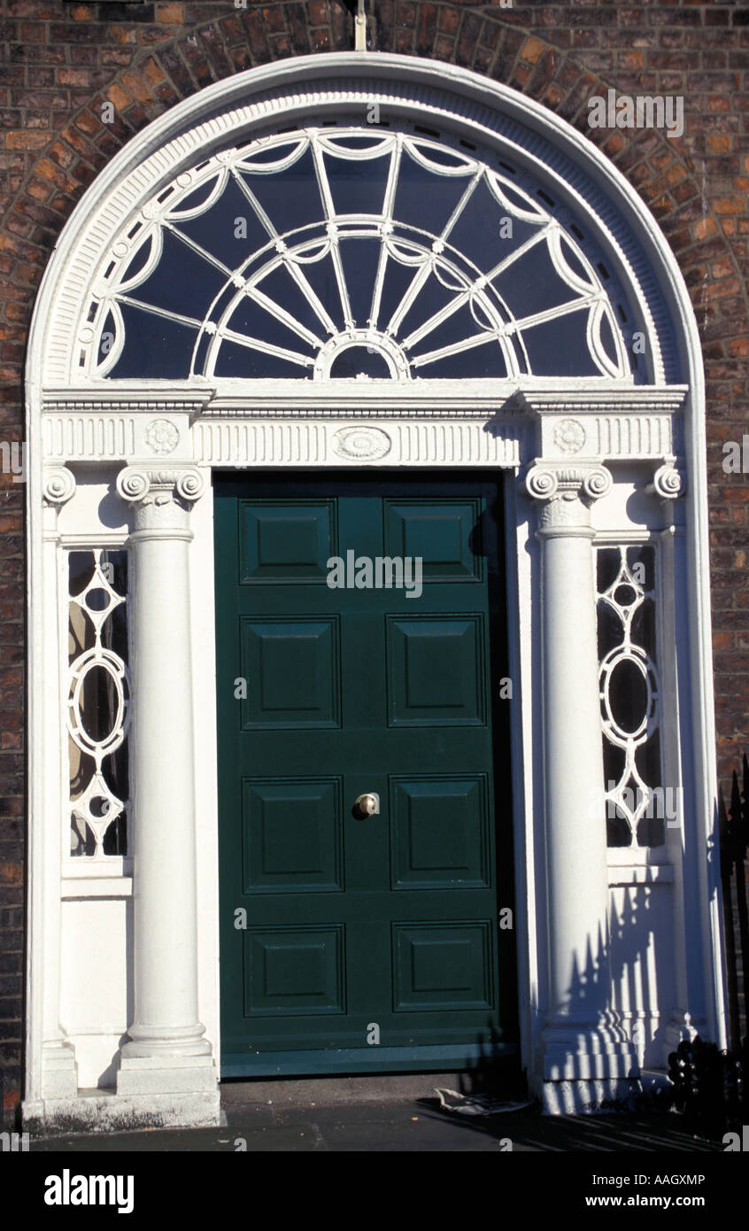 Door Merrion Square Dublin Ireland Stock Photo - Alamy