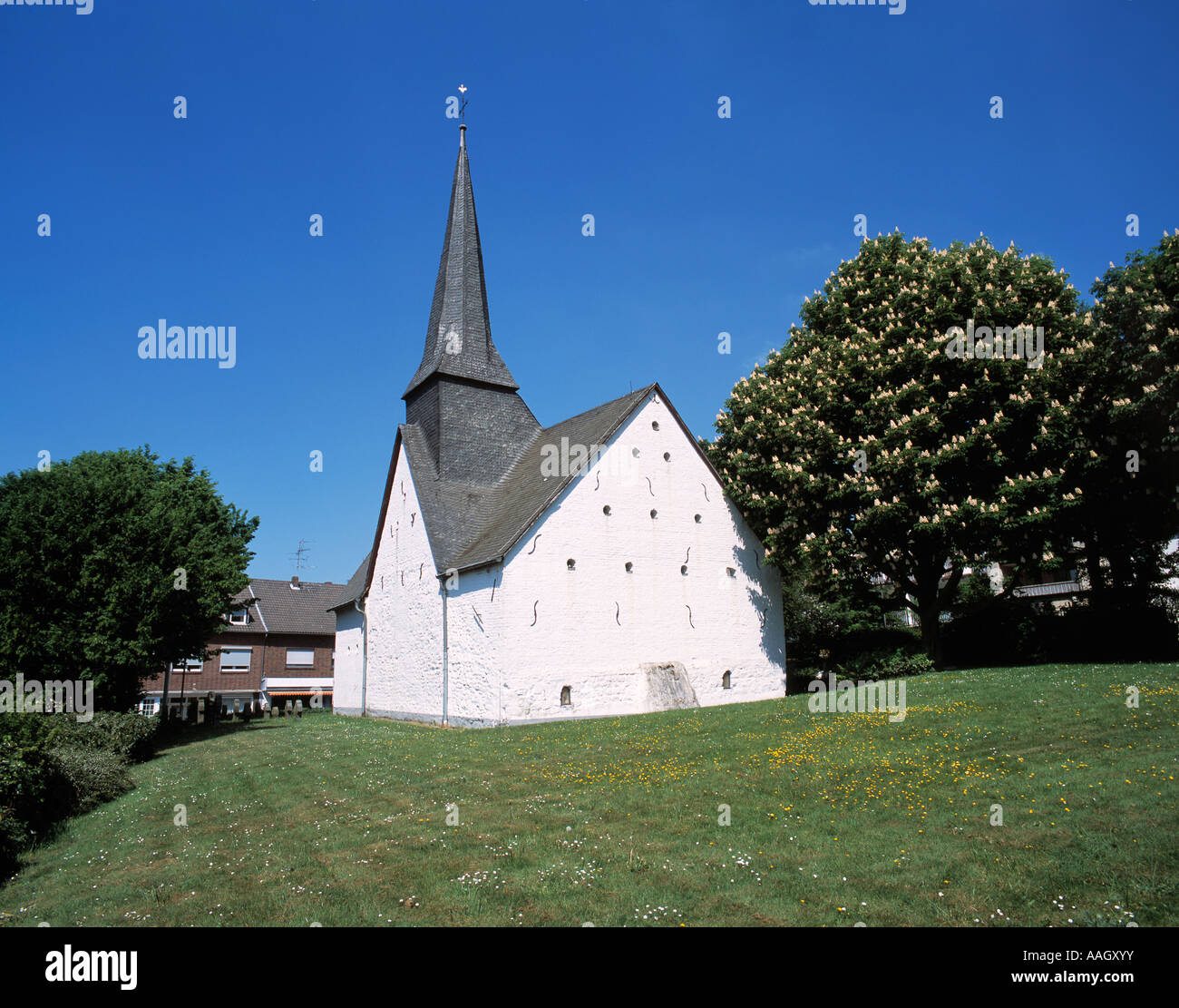 Sankt Petruskirche in Palenberg, Uebach-Palenberg, Wurmtal, Niederrhein ...