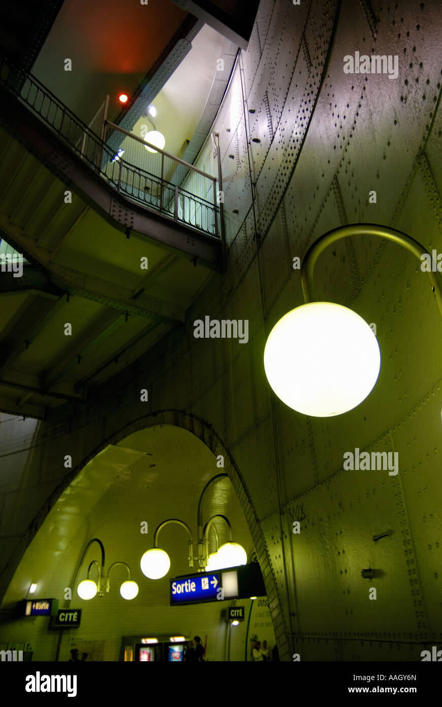 Go underground in Paris Stock Photo - Alamy