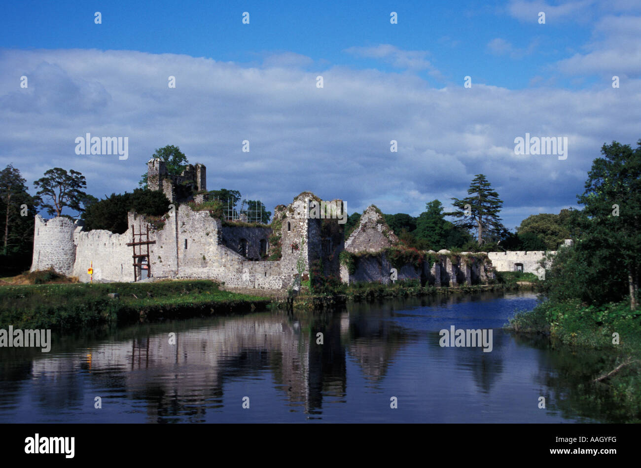 Castle Adare County Limerick Ireland Stock Photo - Alamy