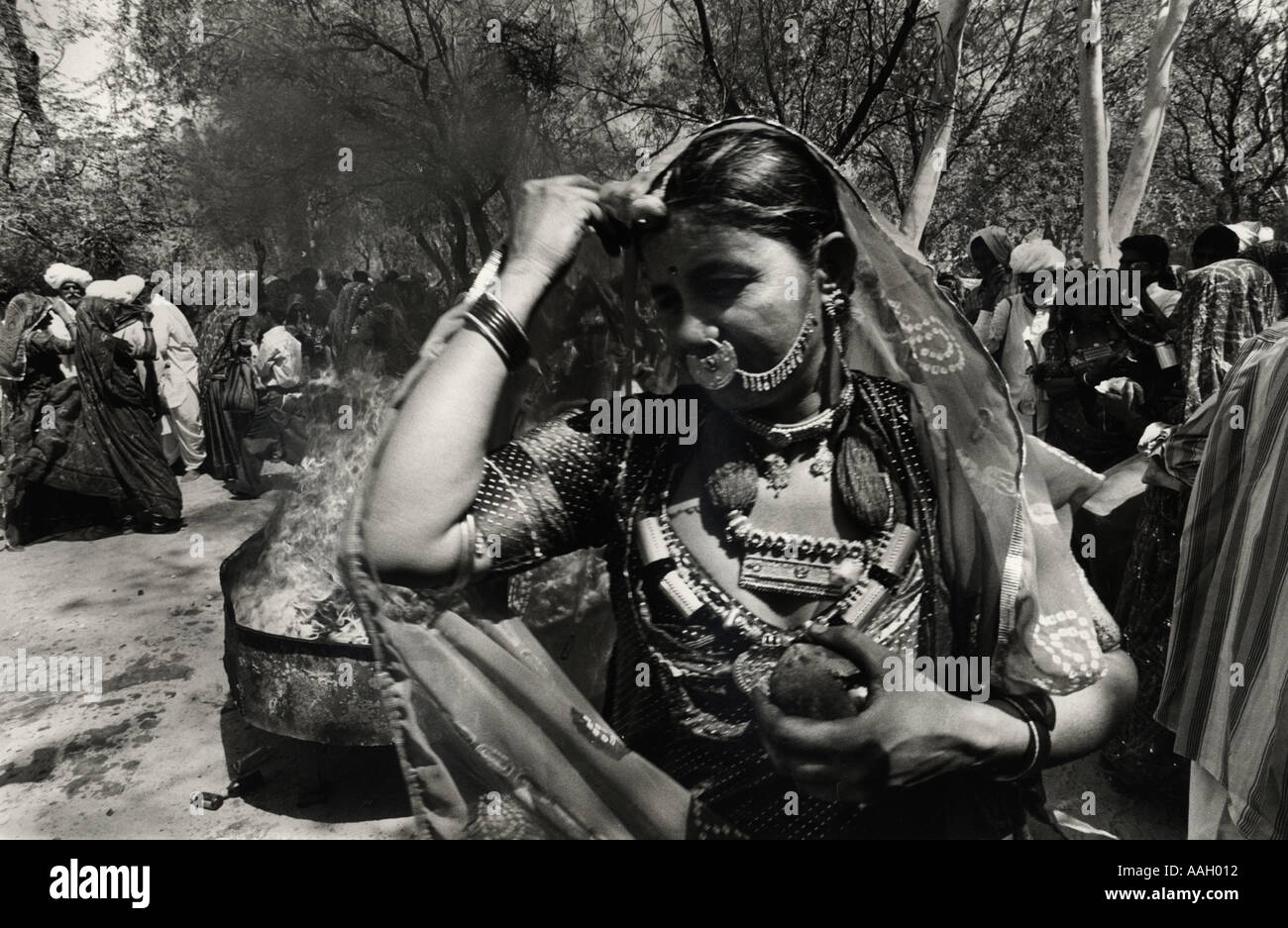 Bishnoi tribes hi-res stock photography and images - Alamy