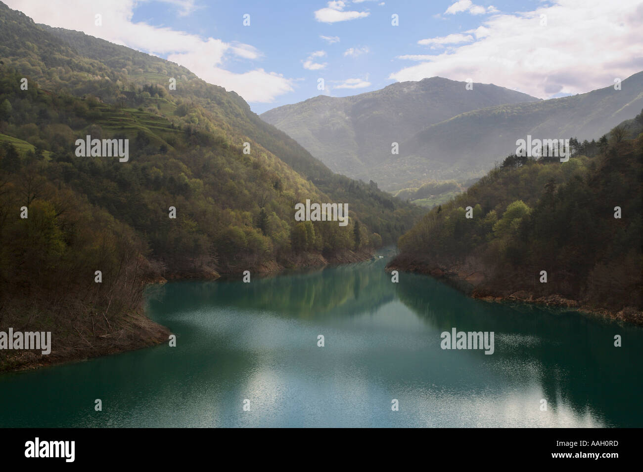 Valvestino lake hi-res stock photography and images - Alamy