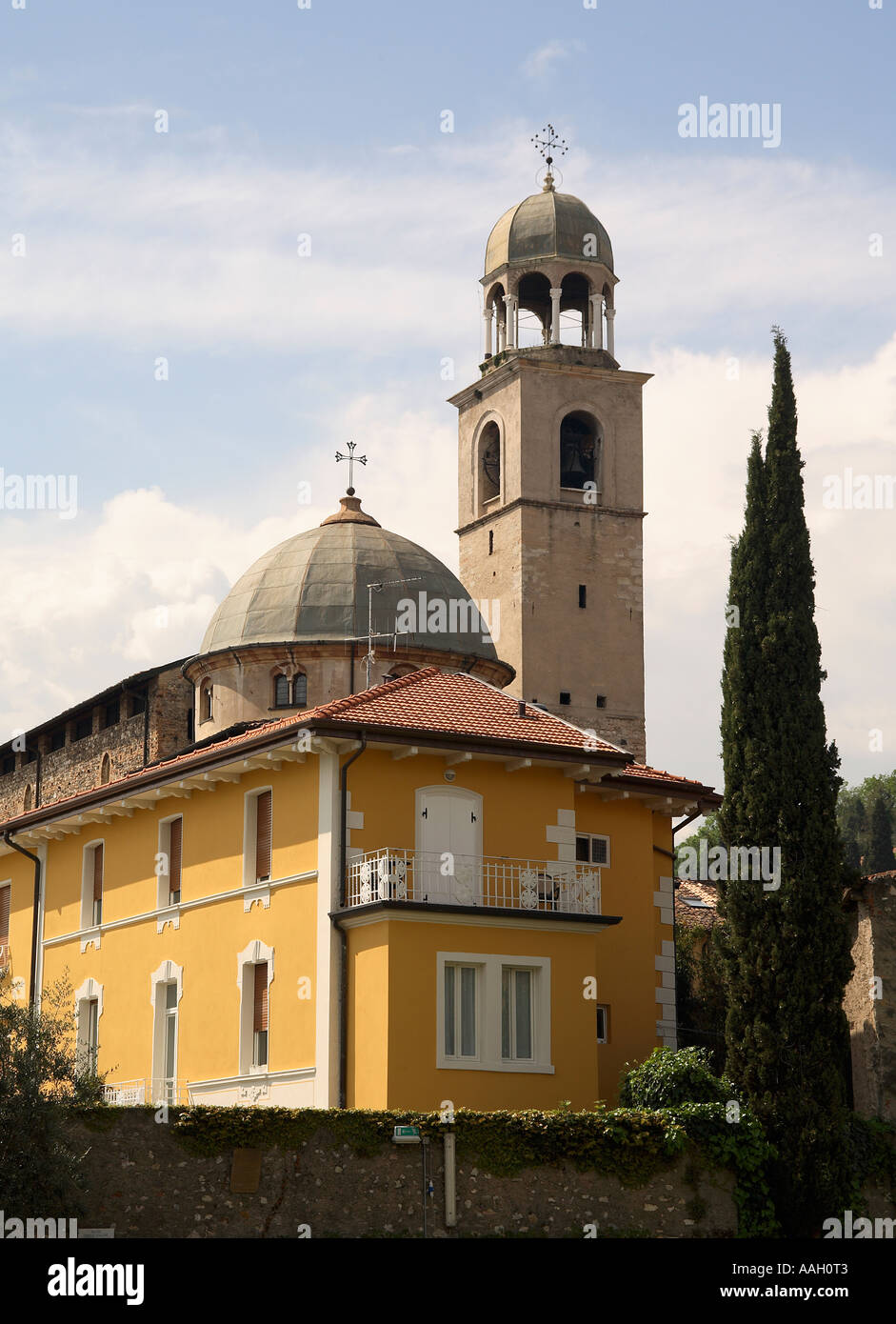 Italy Garda Salo Cathedral Stock Photo - Alamy