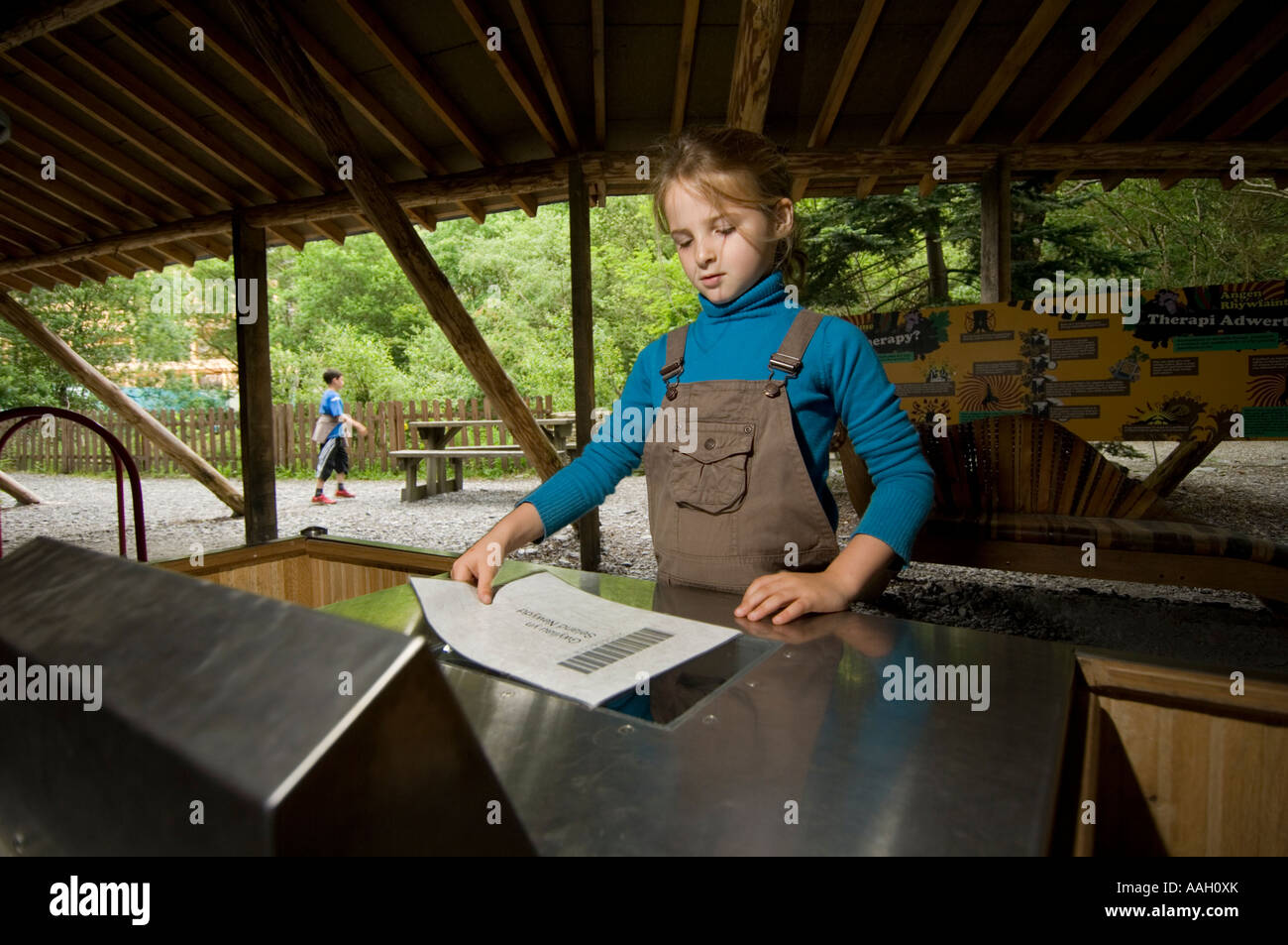 Child scanning information on the environmental cost of various common ...