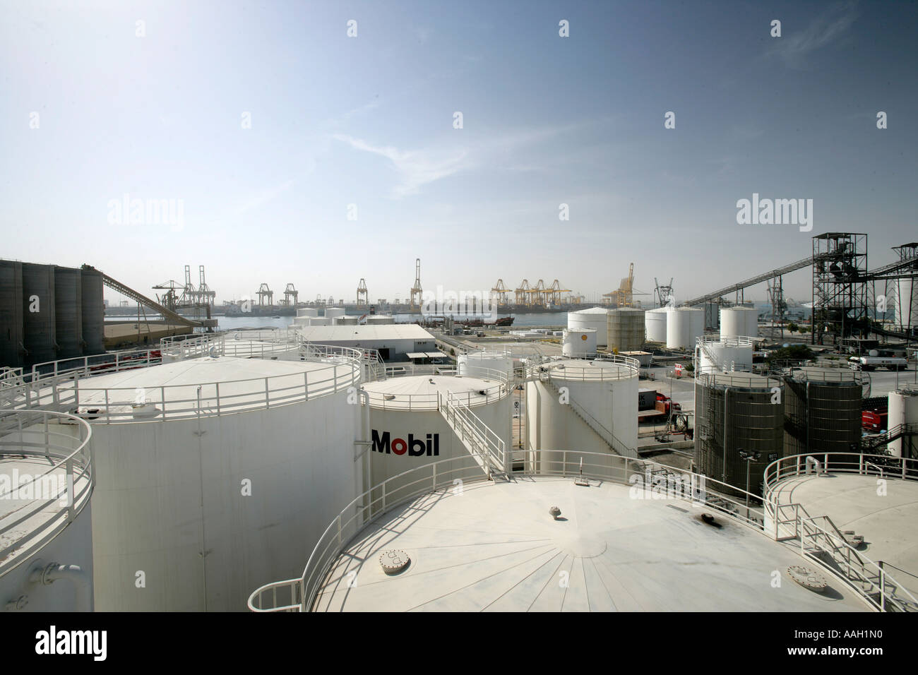 Jebel Ali Container Port Dubai UAE Stock Photo - Alamy