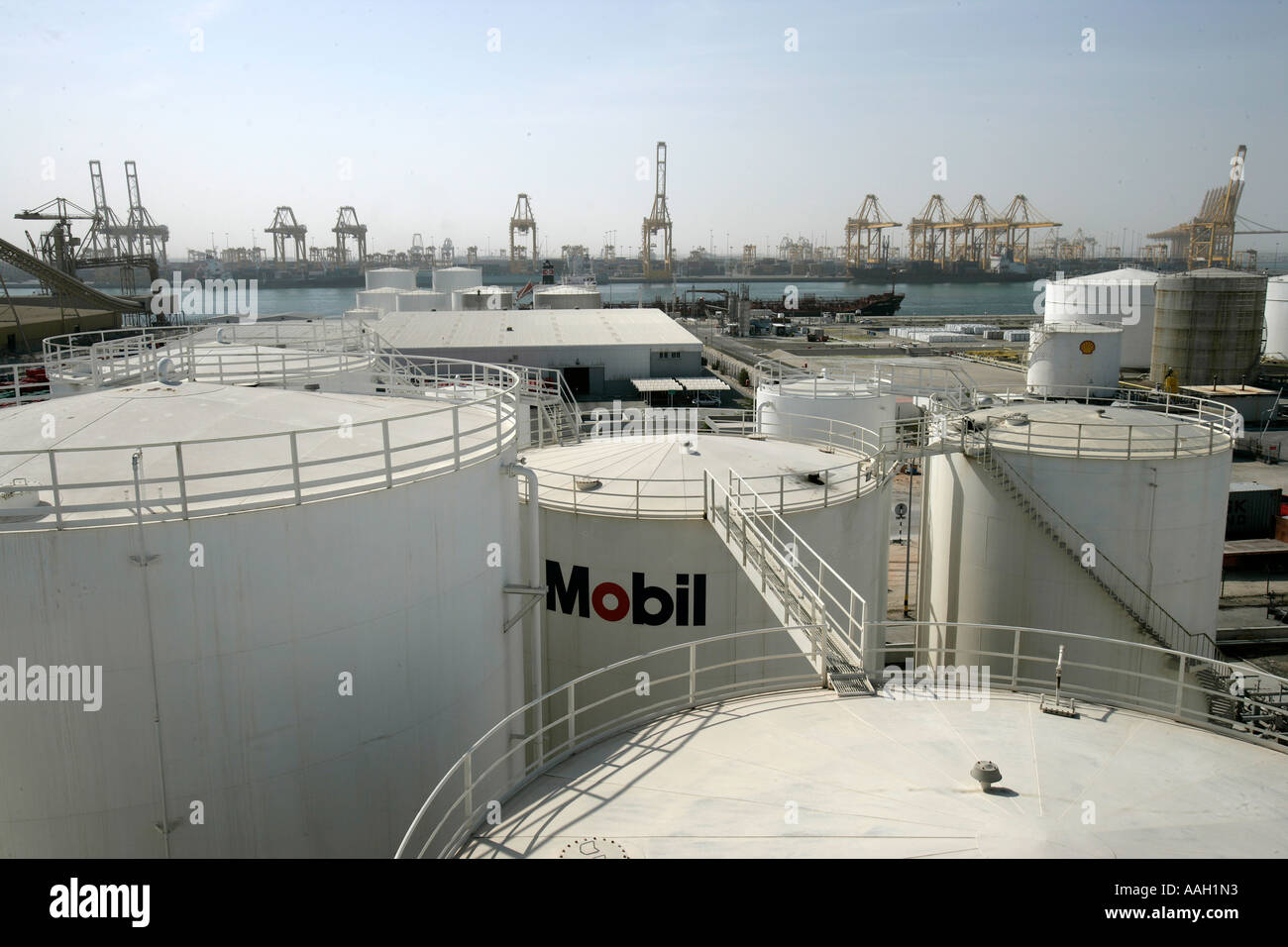 Jebel Ali Container Port Dubai UAE Stock Photo - Alamy